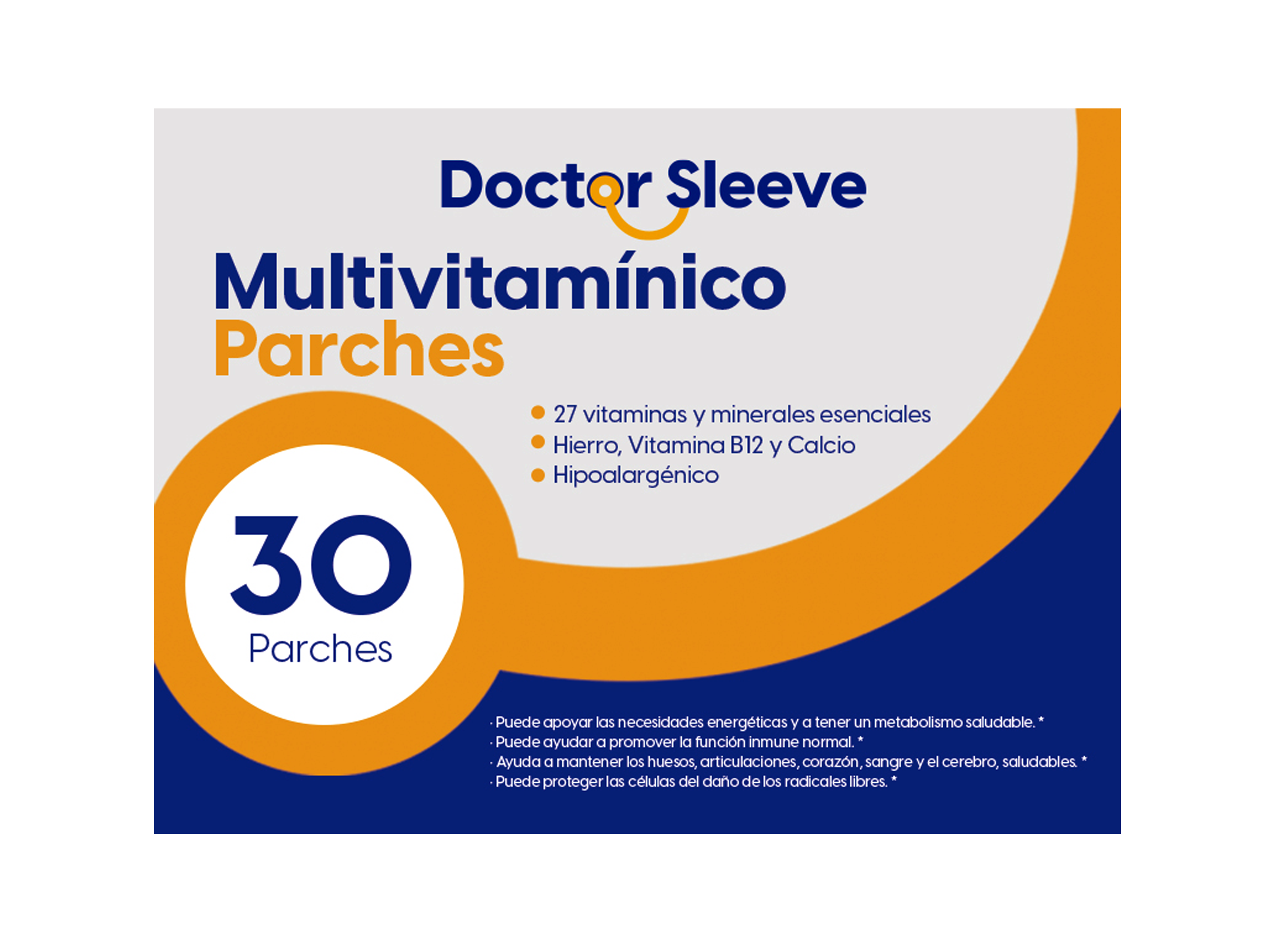 Parche multivitamínico Patch Aid – Doctor Sleeve